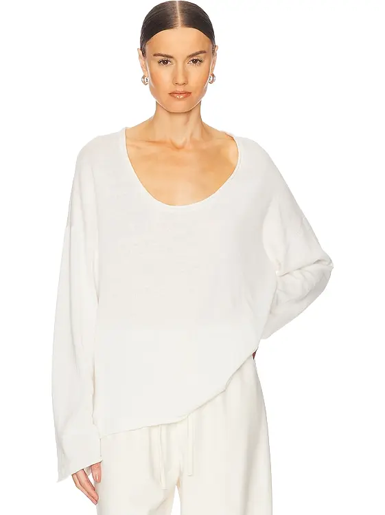 HELSA Palmer Sweater - Ivory