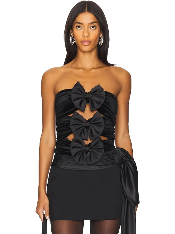 Ronny Kobo Hepburn Corset - Black