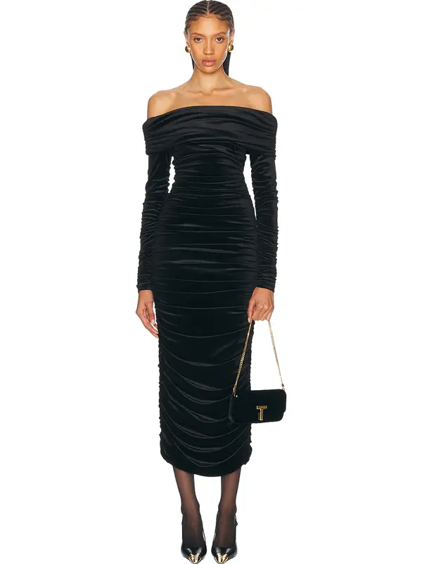 Ronny Kobo Varonica Dress - Black