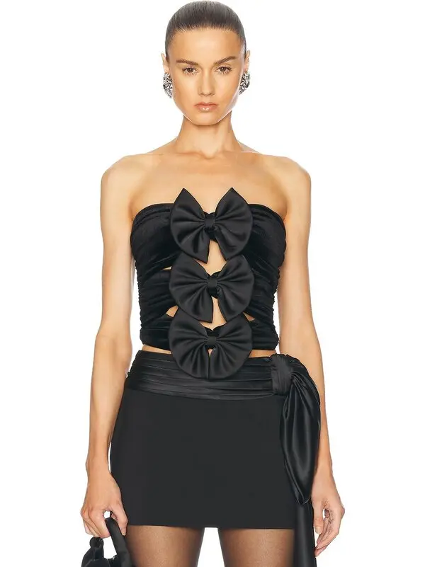 Ronny Kobo Hepburn Corset - Black