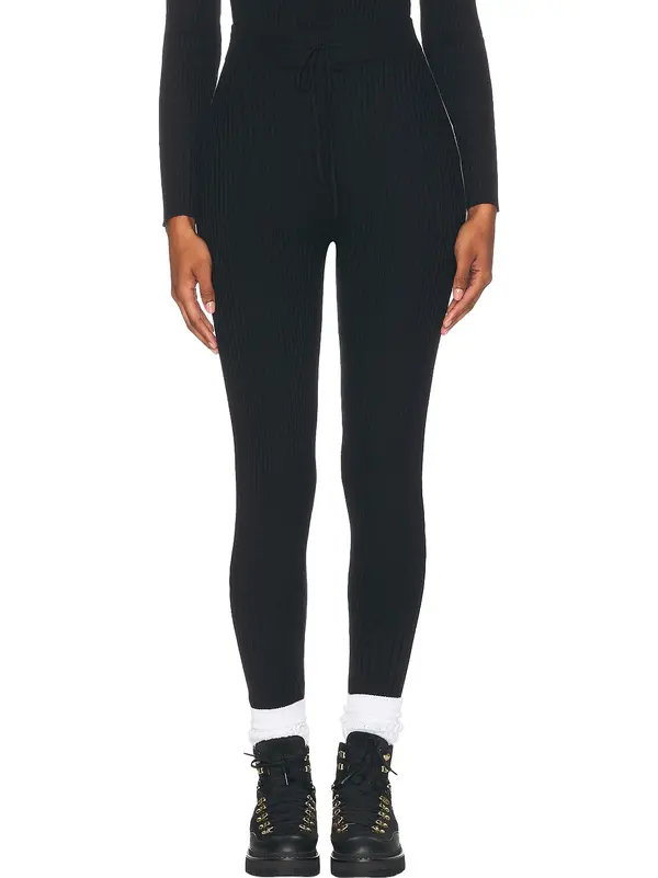 Varley Aiden Knit Legging - Black