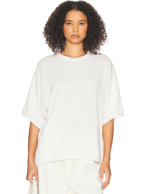 HELSA Palmer Knit Top - Ivory