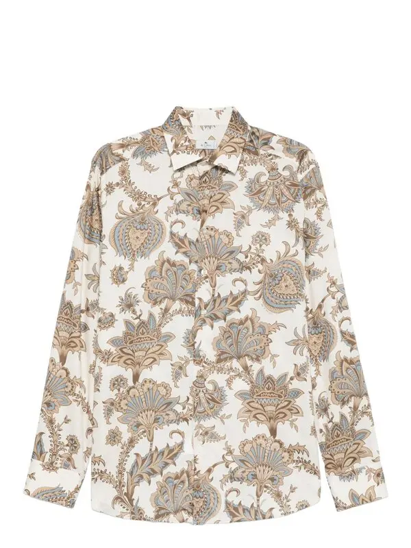 Etro Paisley Shirt - Neutrals