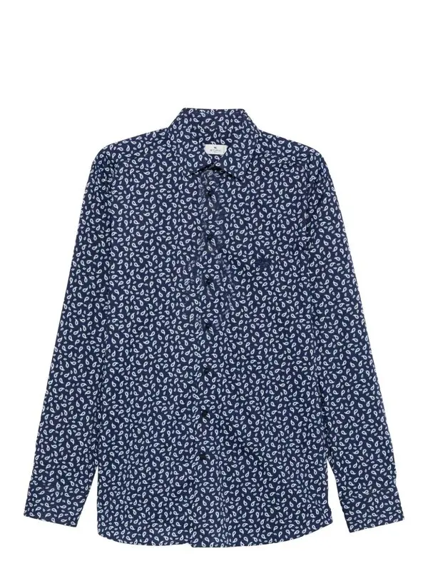 Etro Paisley Shirt - Blue