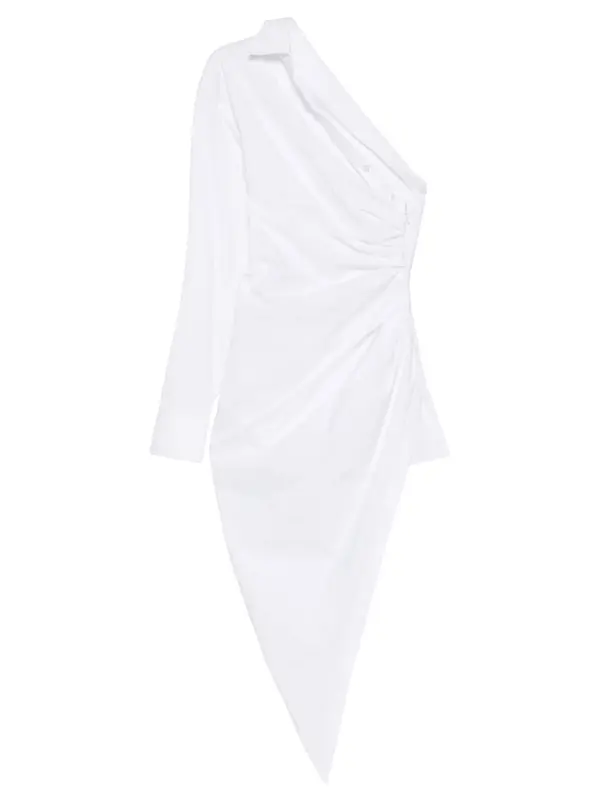 Alexander Wang Tailored Asymmetric Midi Dress - White