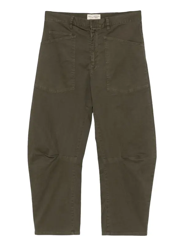 NILI LOTAN Shon Trousers - Green
