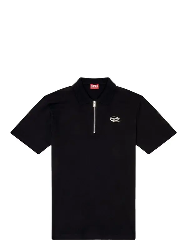 DIESEL® T-vor-od Polo Shirt - Black