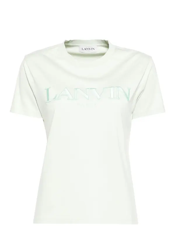 LANVIN Logo T-shirt - Green