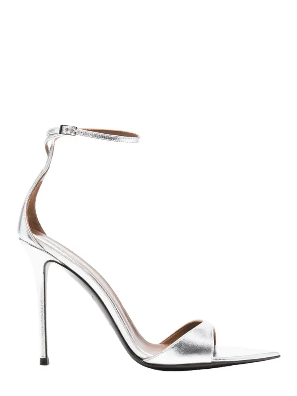 GIUSEPPE ZANOTTI 105mm Intriigo Sandals - Silver