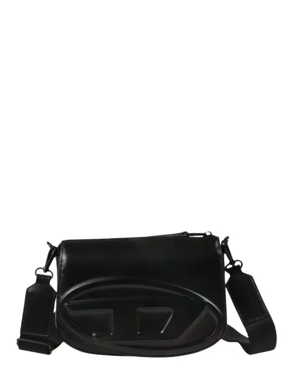 DIESEL® 1dr Camera Bag In Premium Leather - Black