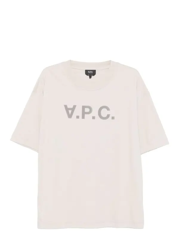 A.p.c. Oversize Grand Vpc T-shirt - Neutrals