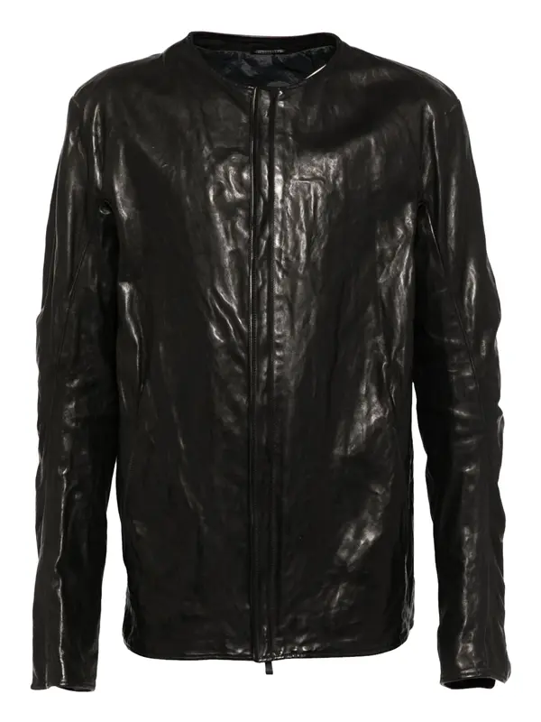INCARNATION Leather Jacket - Black