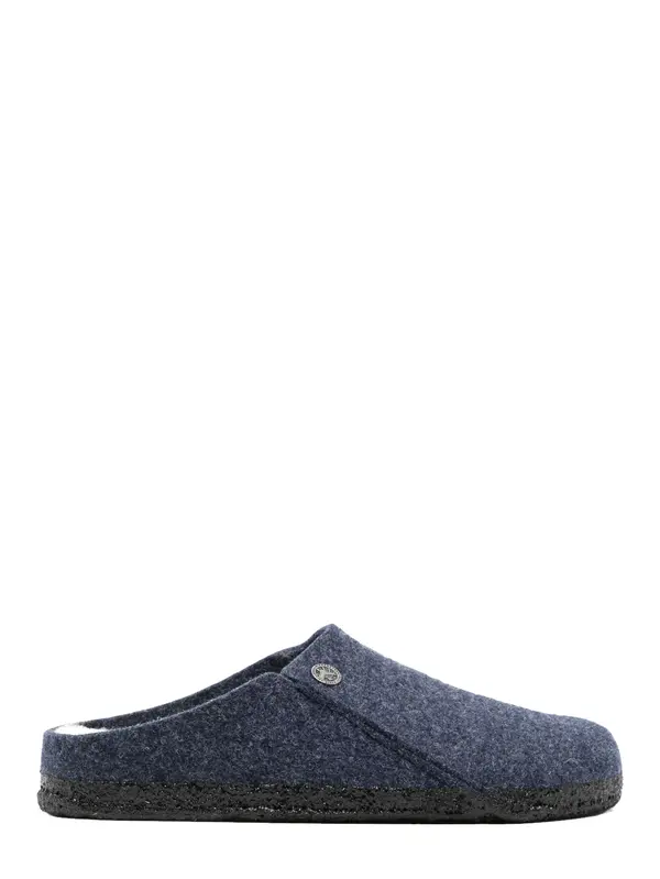 BIRKENSTOCK Zermatt Shearling Slippers - Blue