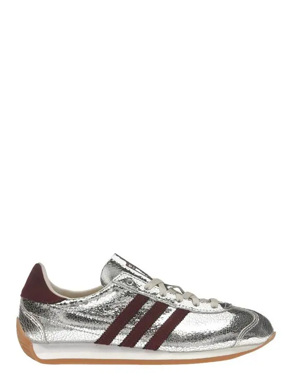 Adidas Country Og Sneakers - Silver Metallic/maroon/off