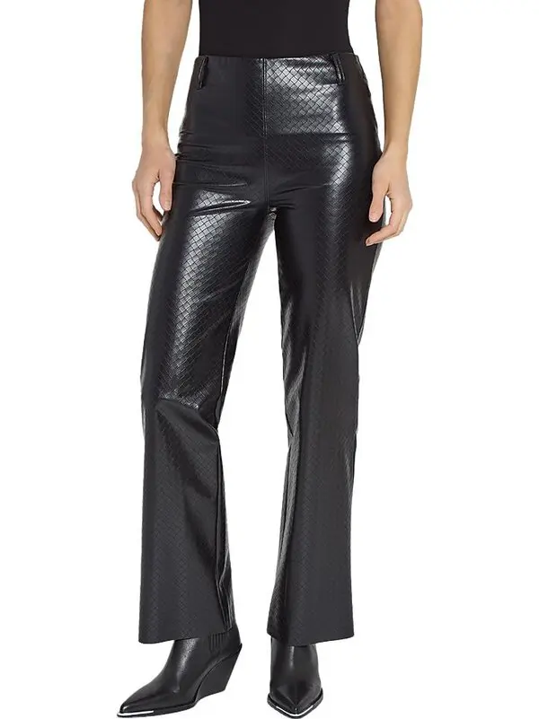 Lyssé Amara Faux Leather Pants - Black