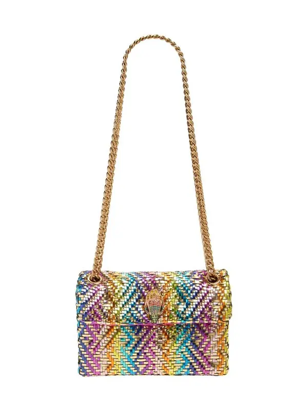 Kurt Geiger Mini Kensington Crossbody Bag - Gold Multi