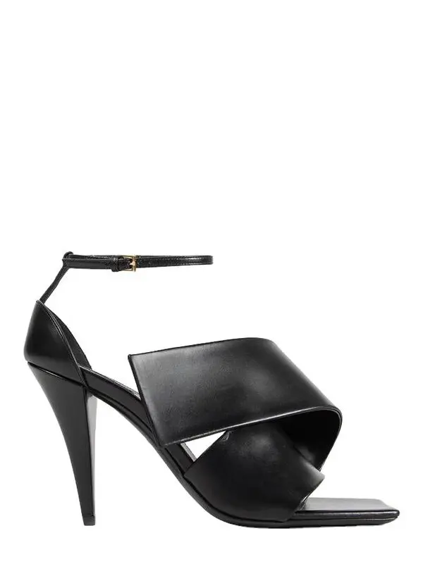 Givenchy Twisted Ribbon Sandals - Black