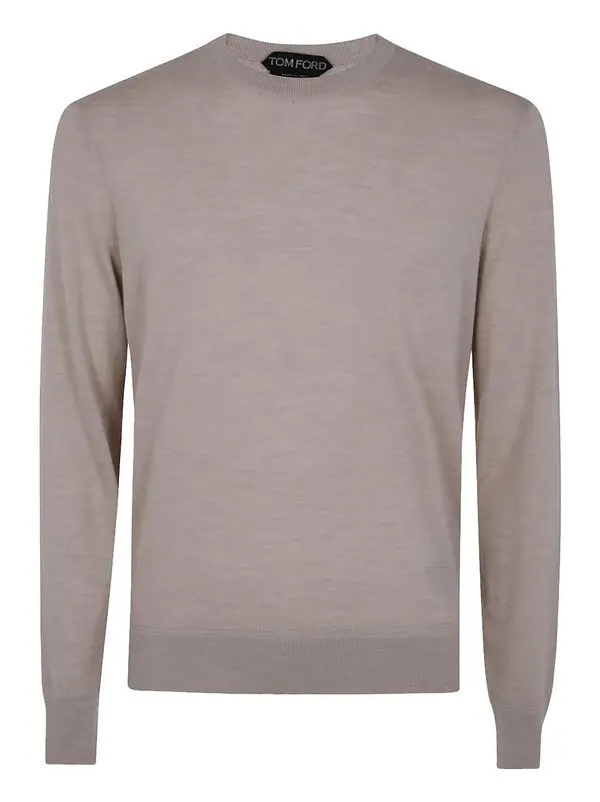 TOM FORD Knitwear Crew Neck - Beige