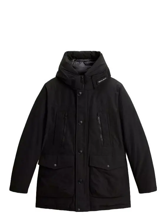 Woolrich Ramar Cloth Down Parka - Black