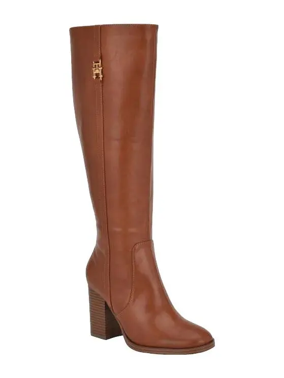 Tommy Hilfiger Ursy Knee High Boots - Tan
