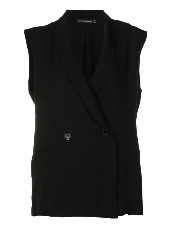 LENNY NIEMEYER Tailored Waistcoat - Black