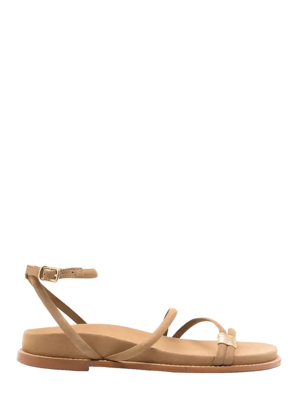 LENNY NIEMEYER Multi-strap Leather Sandals - Neutrals