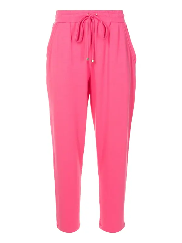 LENNY NIEMEYER Tapered Stretch-jersey Track Pants - Pink
