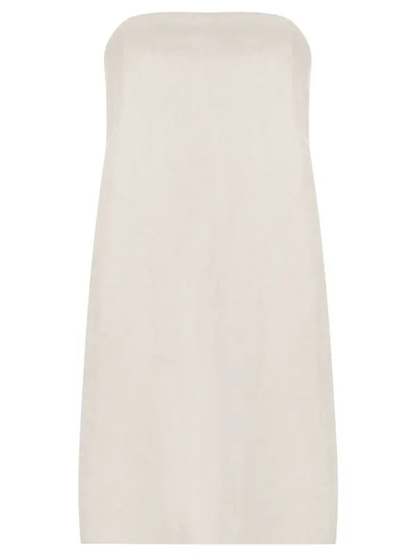LENNY NIEMEYER Strapless Mini Dress - Neutrals