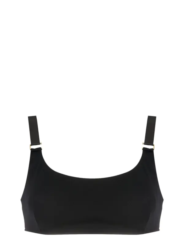 LENNY NIEMEYER Diamond-pattern Bikini Top - Black