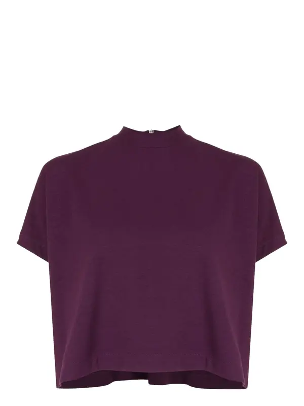 LENNY NIEMEYER Short-sleeve Cropped T-shirt - Purple