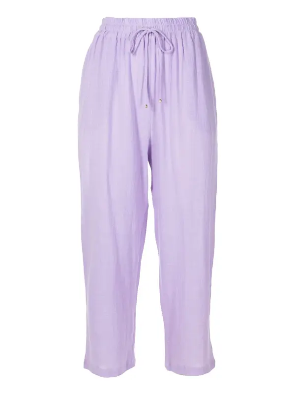 LENNY NIEMEYER High-waist Track Pants - Purple