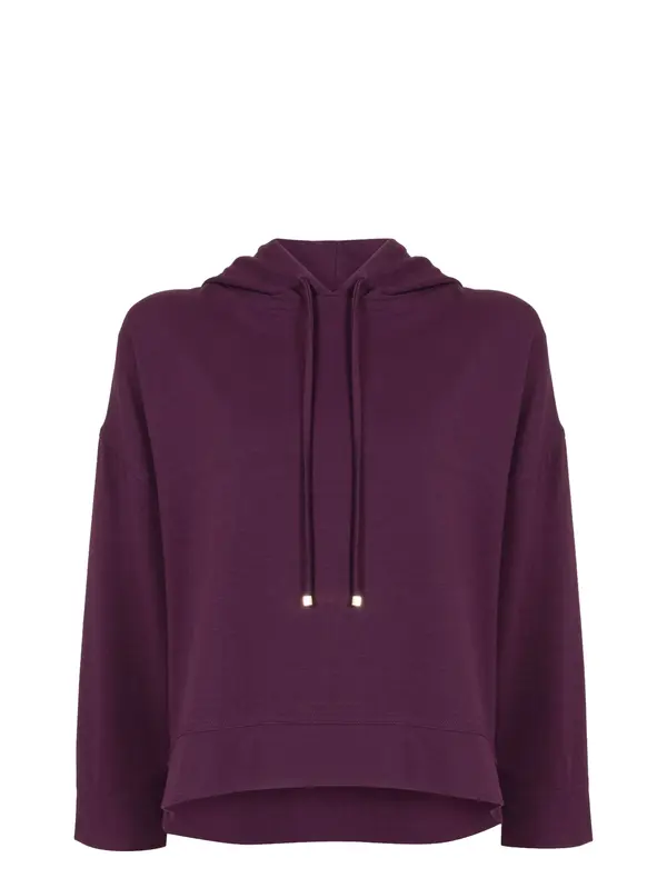 LENNY NIEMEYER Cropped Hoodie - Purple