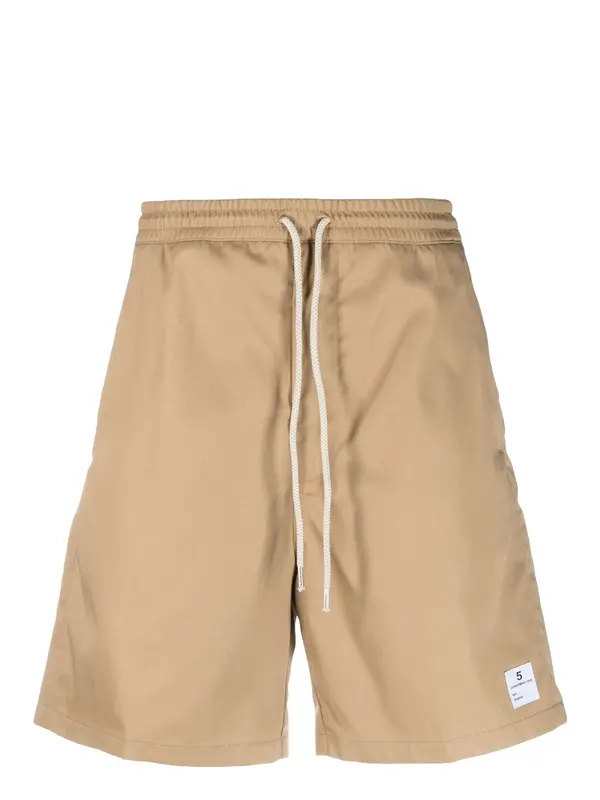 DEPARTMENT 5 Drawstring Bermuda Shorts - Neutrals