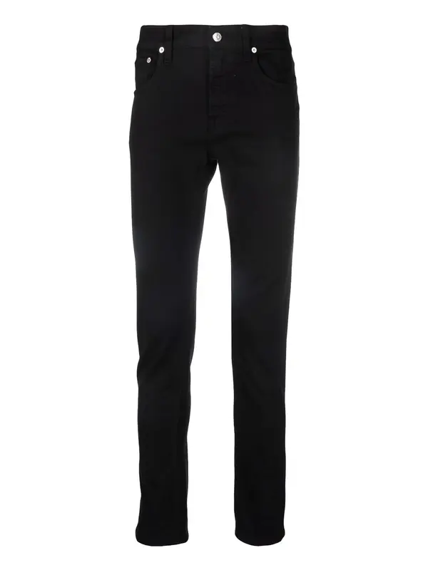 DEPARTMENT 5 Low-rise Slim-fit Jeans - Black