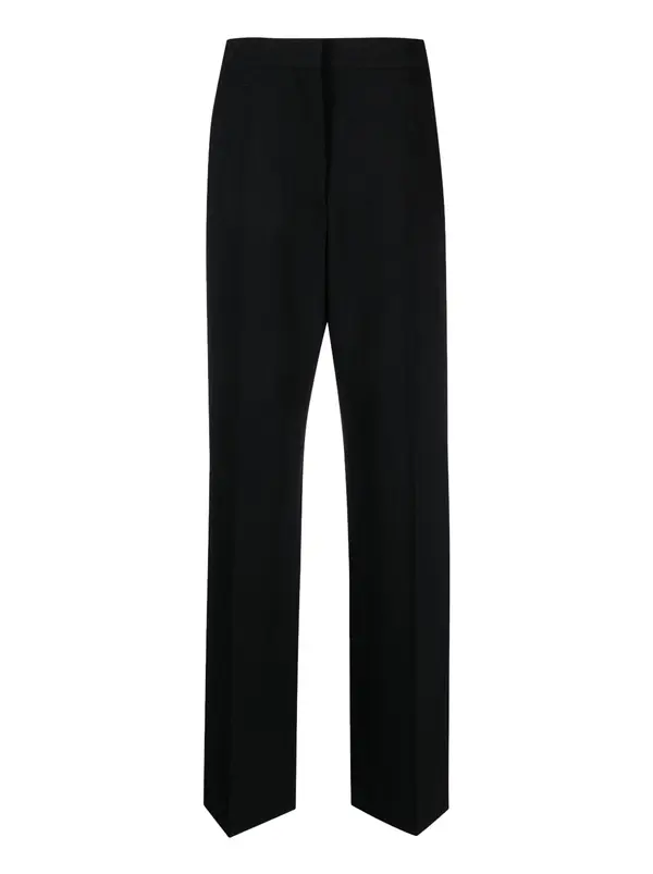CALCATERRA Tailored Straight-leg Trousers - Black