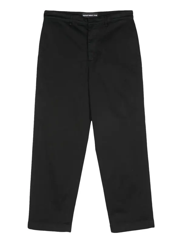 DEPARTMENT 5 Cotton Chinos - Black
