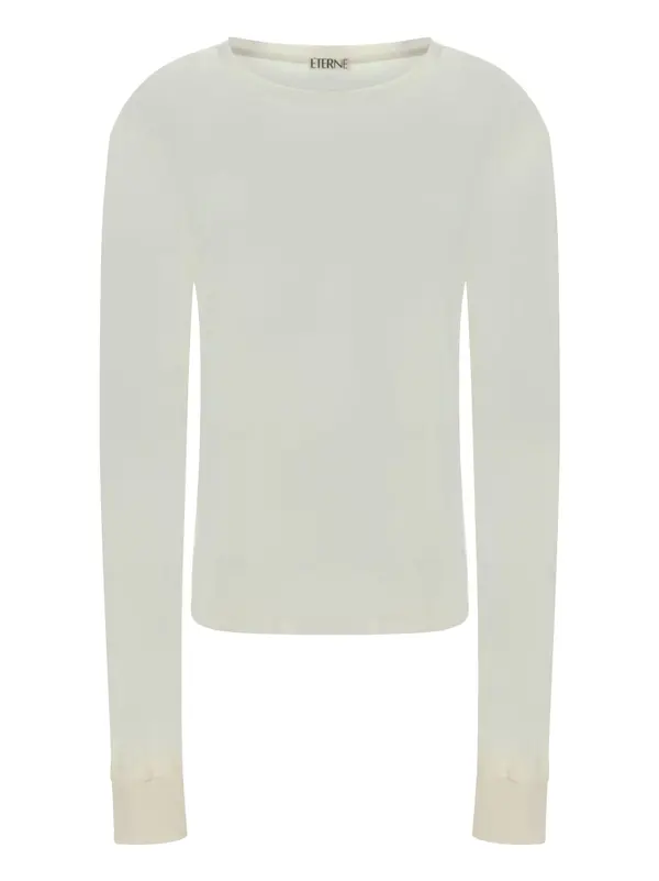 Eterne Long Sleeve T-shirt - Neutrals