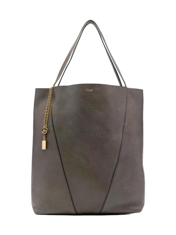 Chloé Large Spin Tote Bag - Green