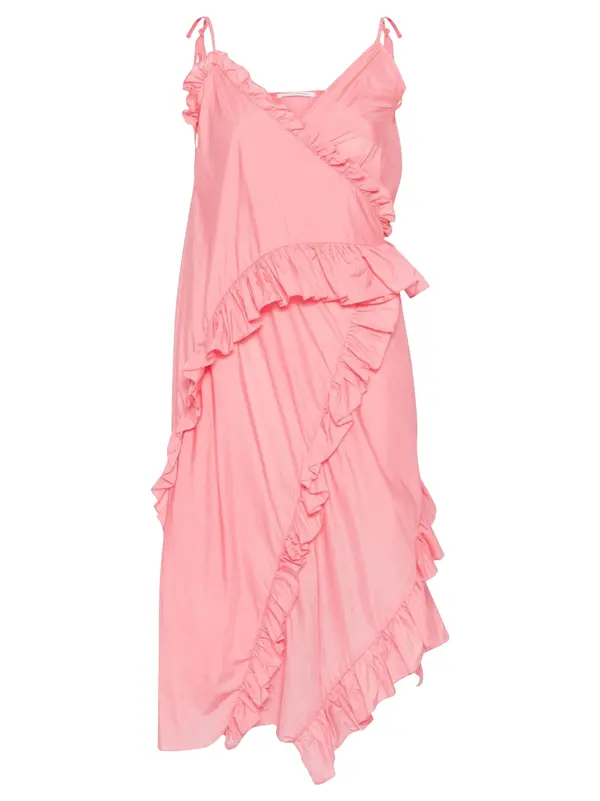 Cecilie Bahnsen Amilia Midi Dress - Pink