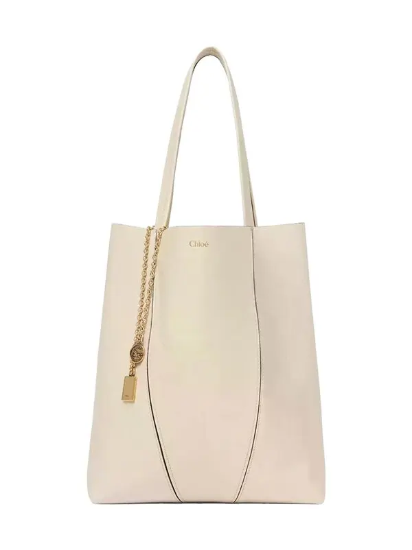 Chloé Spin Tote Bag - Neutrals