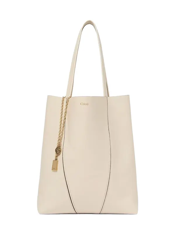 Chloé Spin Tote Bag - White