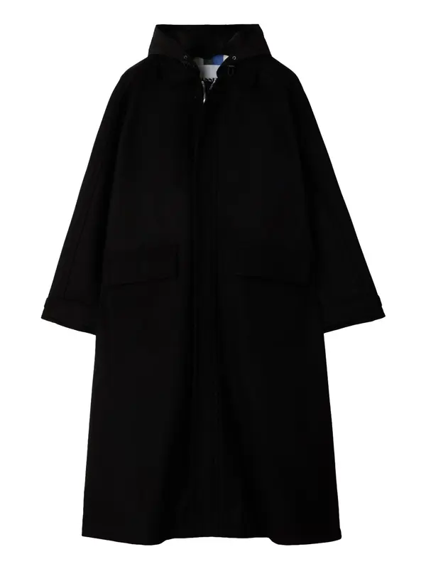 Sunnei Single-breasted Coat - Black