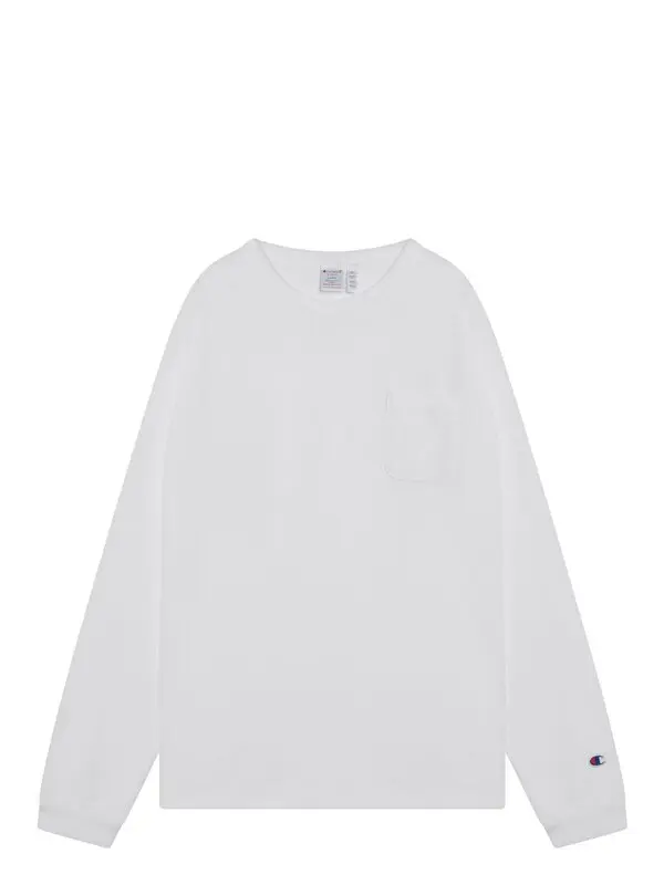 Champion Long Sleeved T Shirt - White