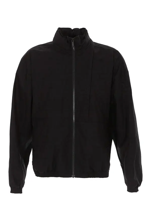 MARCELO BURLON COUNTY OF MILAN Cotton Jacket - Black