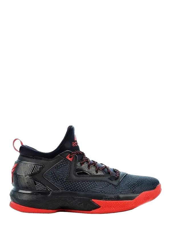 Adidas D Lillard 2.0 Awayin Sneakers - Black/red
