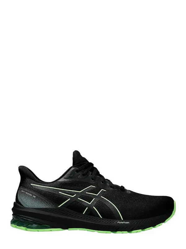 Asics Gt-1000 12 Gtx Sneakers - Black/illuminate Green