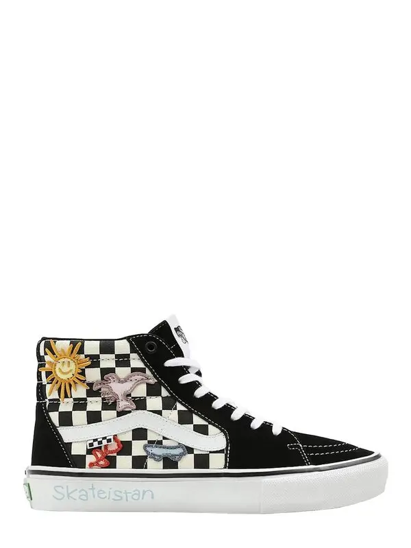 VANS Sk8-hi Skateistan Checkerboardin Sneakers - Black/white