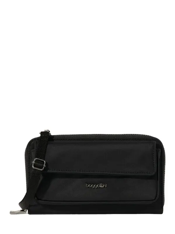 BAGGALLINI Rfid Phone Wallet Crossbody Bag - Black Twill