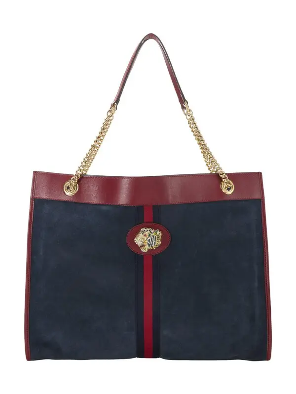 Gucci Rajah Tote - Navy