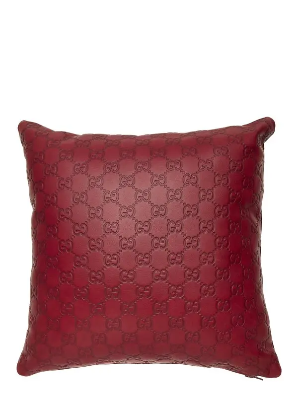 Gucci Guccissima Pillow - Red